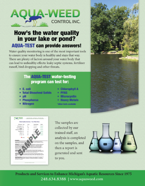 Water Quality Testing - Aqua-Weed Control