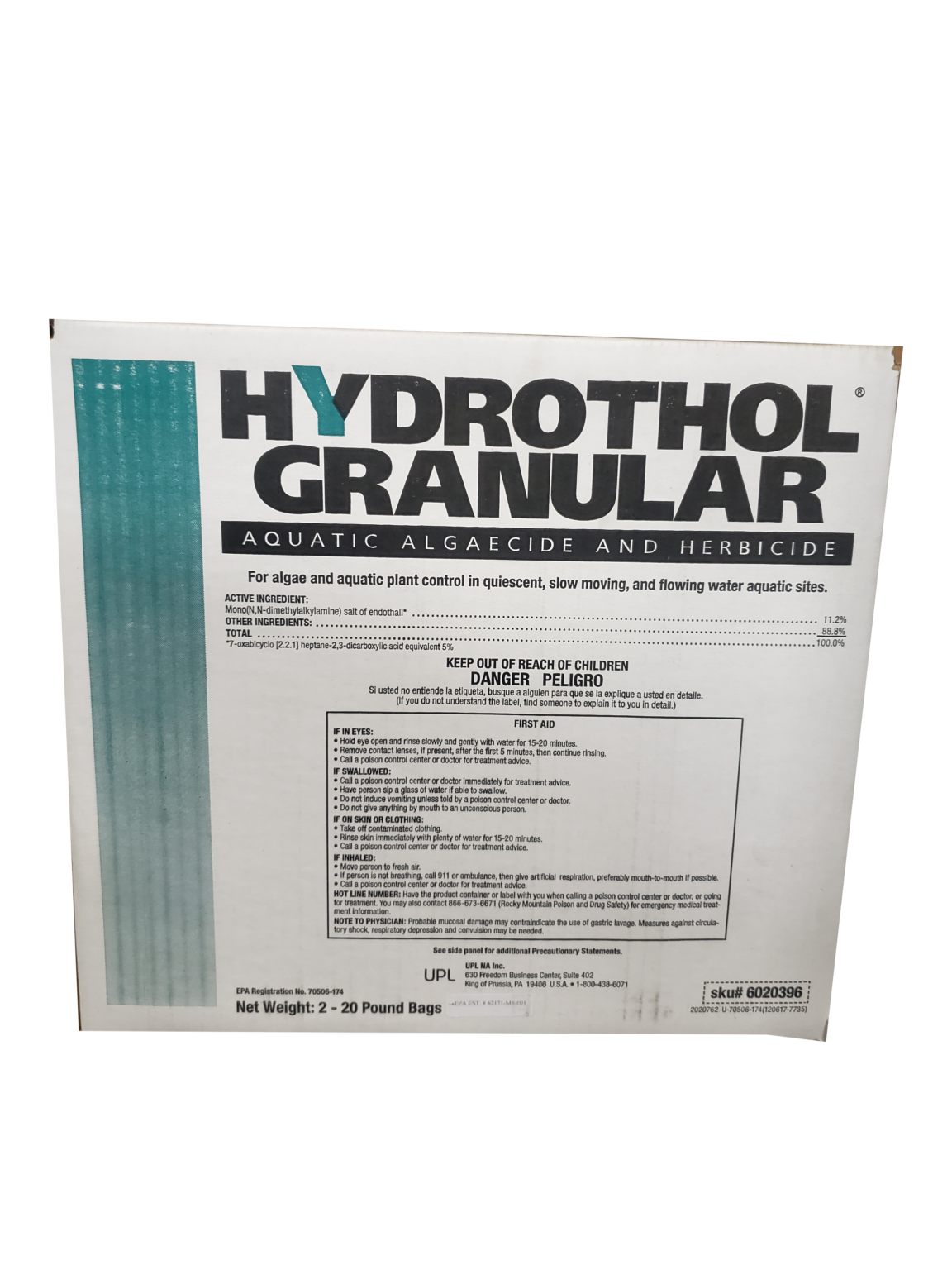 Hydrothol 40 Lbs. - Aqua-Weed Control